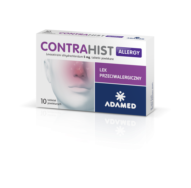Contrahist Allergy 5 mg 10 tabl.powl. | Zdrowie \ Alergie \ Doustne ...