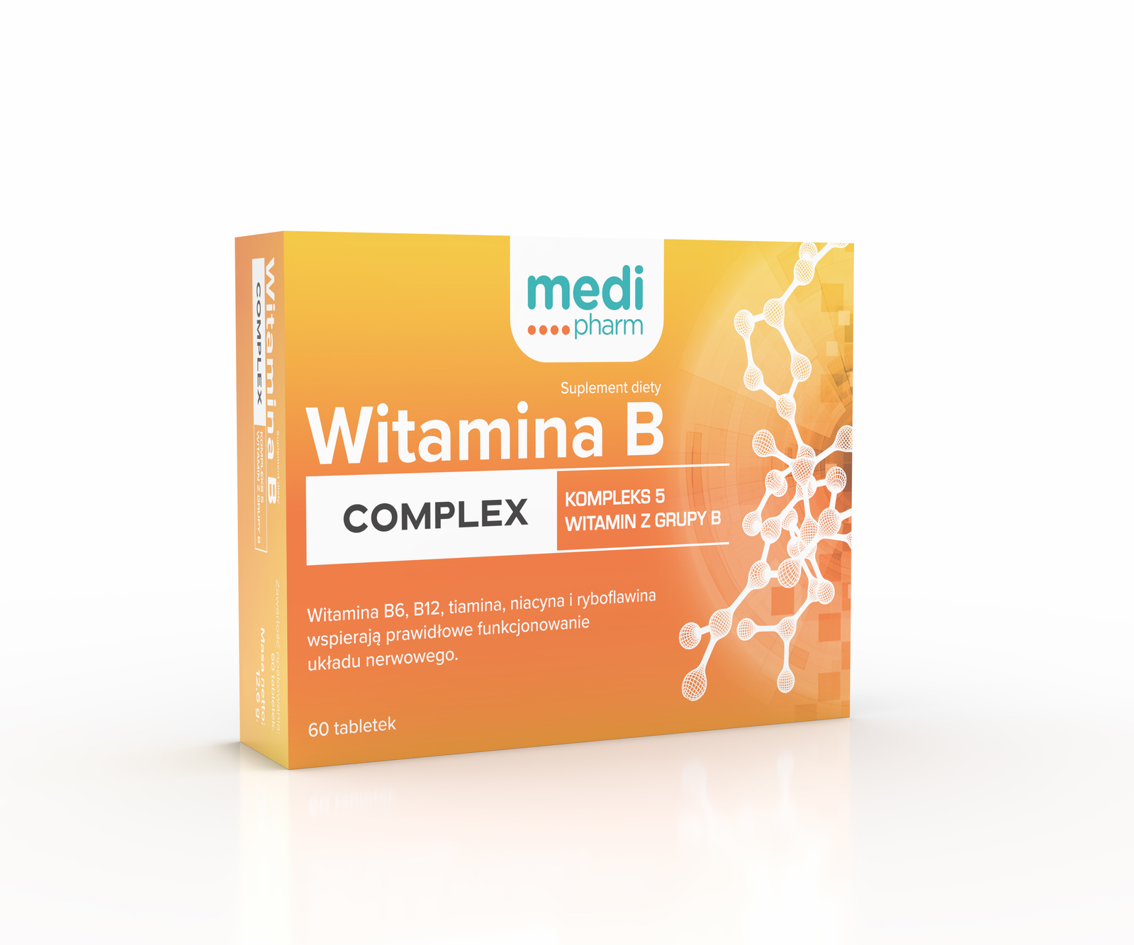 medi pharm Witamina B complex 60 tabl. | Zdrowie \ Witaminy i minerały ...